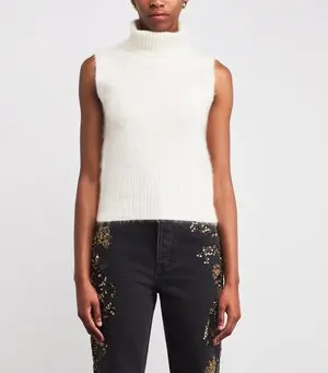 Veronica Beard Cashmere Mazzy Sweater Vest