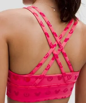 Lululemon Disney X Energy Longline Bra Medium Support, B-d Cups