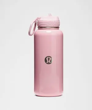 Lululemon Back To Life Sport Bottle 32oz Straw Lid