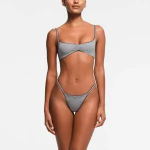SKIMS Fits Everybody Picot String Thong Pacific