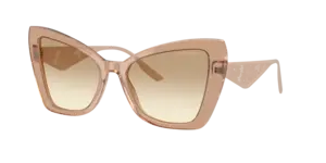 Dolce & Gabbana Sunglasses - Clear Gradient Light Brown