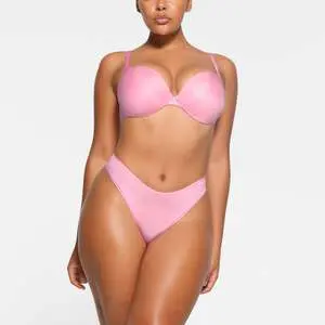 SKIMS Teardrop Push Up Bra | Pink | 36d | Ultimate Bubble Gum