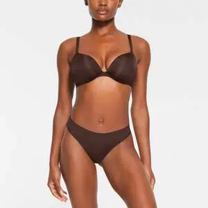 SKIMS Teardrop Push Up Bra | Pink | 36d | Ultimate Espresso