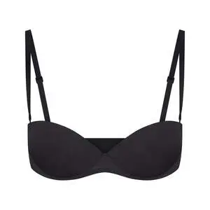 SKIMS Ultimate Strapless Push Up Bra - Onyx
