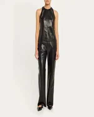 Nanushka Camma Straight-leg Trousers