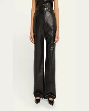 Nanushka Camma Straight-leg Trousers