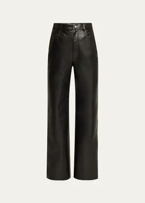Nanushka Camma Straight-leg Trousers