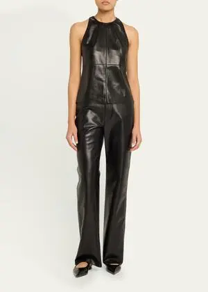 Nanushka Camma Straight-leg Trousers