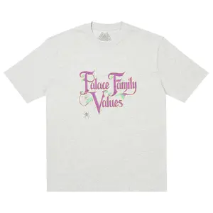 PALACE Family Values T-shirt Marl - Grey
