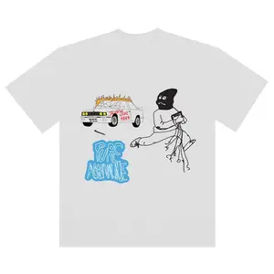 TRAVIS SCOTT Mask On T-shirt - White