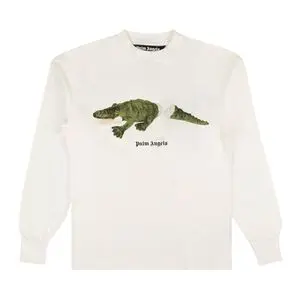 Palm Angels Croco Long-sleeve Tee