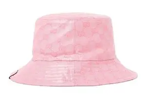 Gucci Gg Jacquard Bucket Hat - Pink
