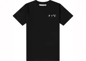Off-White Logo Slim Short Sleeve T-shirt - Black