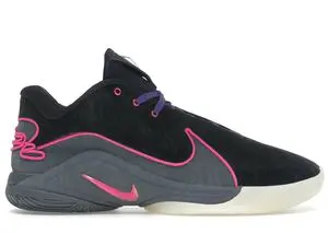 Nike Lebron 22 Light Sneakers - Black/laser Fuchsia/dark Grey