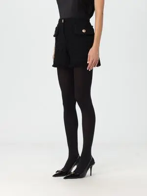 Versace Textured Shorts - Black