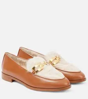 Aquazzura Textured Flats For Women