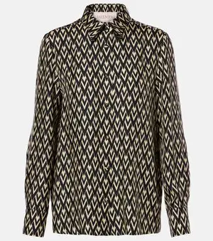 Valentino Garavani Pointed Collar Shirts For Women
