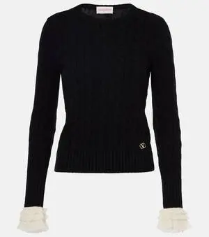 Valentino Garavani Cashmere Sweater - Black