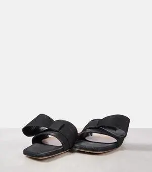 GIANVITO ROSSI Bow Slides