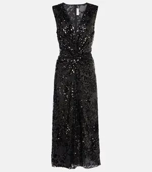 Victoria Beckham Sequined Cocktail Dresses