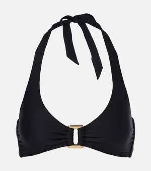 Heidi Klein Core Bikini Top - Black