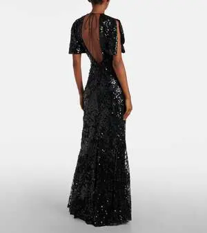 Victoria Beckham Sequined Gown