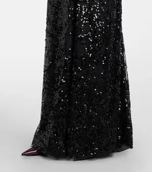 Victoria Beckham Sequined Gown
