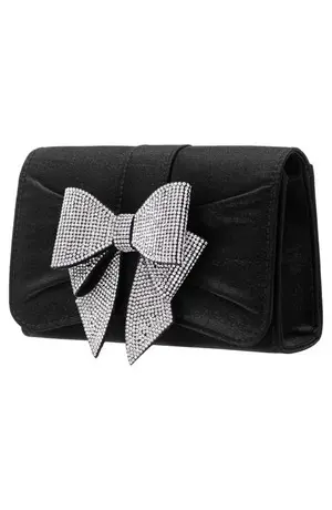 Nina Etta Clutch - Black