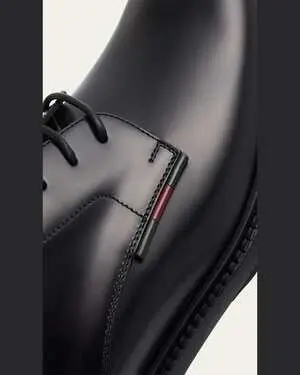 Gucci William Leather Derby Shoes