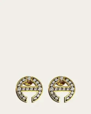 Hoorsenbuhs 18k Yellow Diamond Earrings - Gold