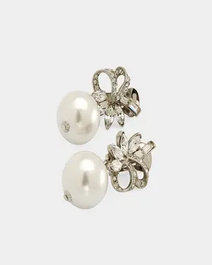 BEN-AMUN Crystal Cluster Clip-on Earrings