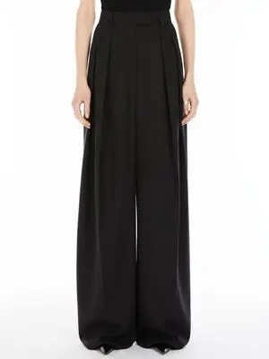 Max Mara Wool Wide-leg Trousers