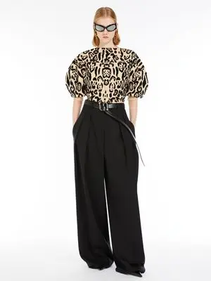 Max Mara Wool Wide-leg Trousers