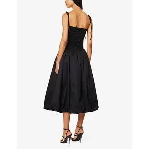 AMY LYNN Alexa Spaghetti-strap Maxi Dress - Black