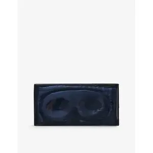 DROWSY SLEEP CO Brand-embroidered Padded Silk Sleep Mask - Midnight Blue