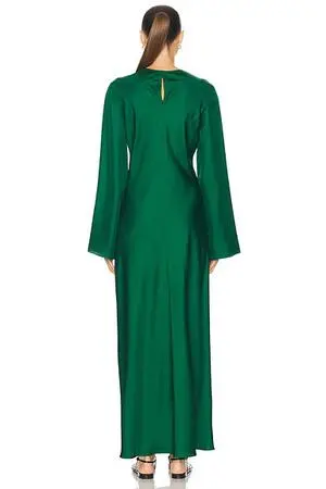 RÓHE Minimal Wide Sleeved Silk Dress