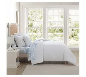 Laura Ashley Margaret White Twinxl Comforter Bed In A Bag Set