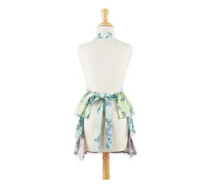 DESIGN IMPORTS Sweet Floral Ruffle Apron