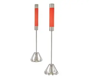 BERGHOFF Essentials 2pc Stainless Steel Miracle Whisk Set - Silver