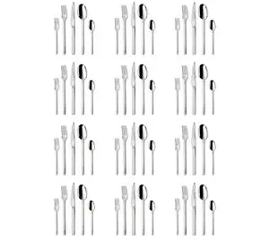 BERGHOFF Essentials Essense 60pc Flatware Set, Erves 12