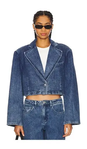 WeWoreWhat Cropped Blazer Jacket