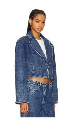 WeWoreWhat Cropped Blazer Jacket