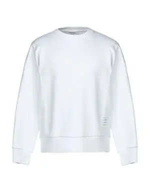 Thom Browne Cotton Terry Sweatshirt - White