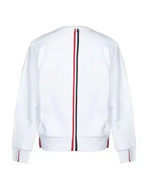 Thom Browne Cotton Terry Sweatshirt - White
