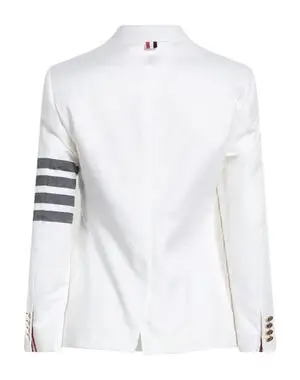 Thom Browne Cotton Twill Double-breasted Blazer