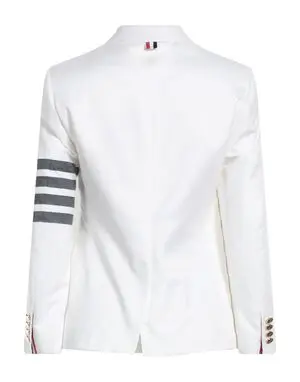Thom Browne Cotton Twill Double-breasted Blazer
