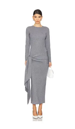 Line & Dot Plain Day Dresses