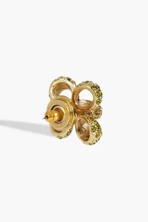 Oscar De La Renta Crystal Earrings