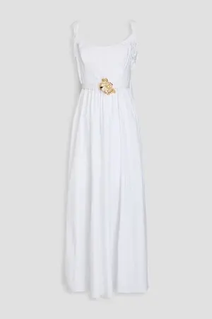 White Cotton Maxi Dresses