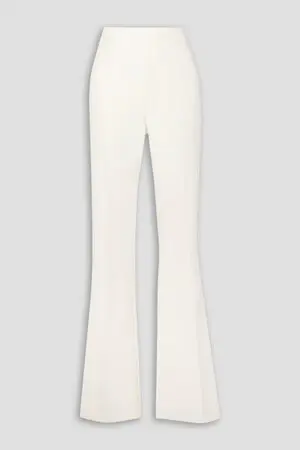 Safiyaa Alexa Crepe Flared Pants - Ivory